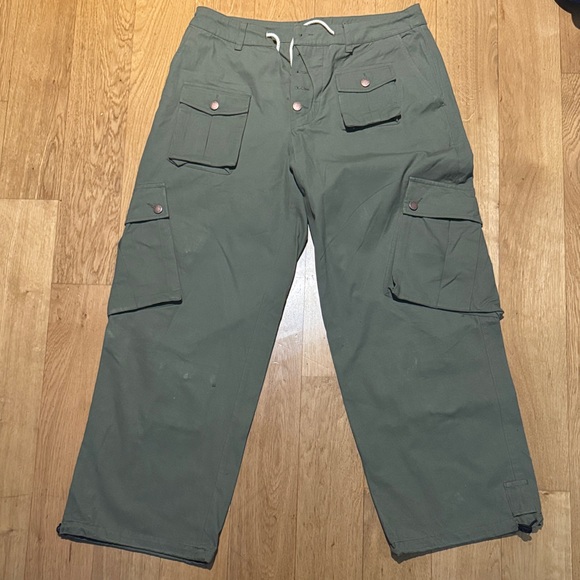 Fried Rice NYC | Pants | Fried Rice Nyc Cargo Pants Calf Pockets Olive ...